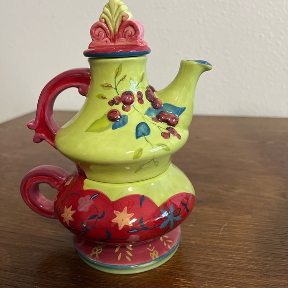 Tracy Porter | Kitchen | Tracy Porter Tea For One Hand Painted Teapot ...